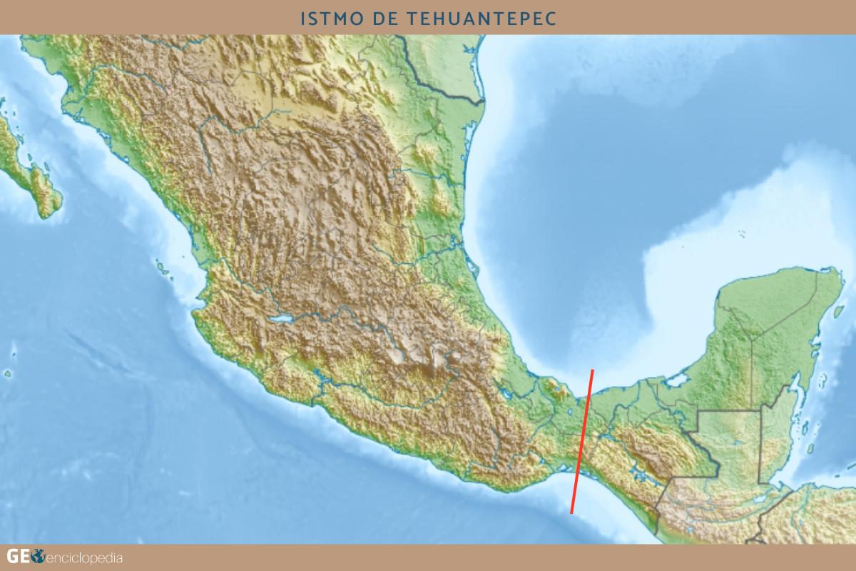 Qué es un istmo, cómo se forma y ejemplos - Resumen