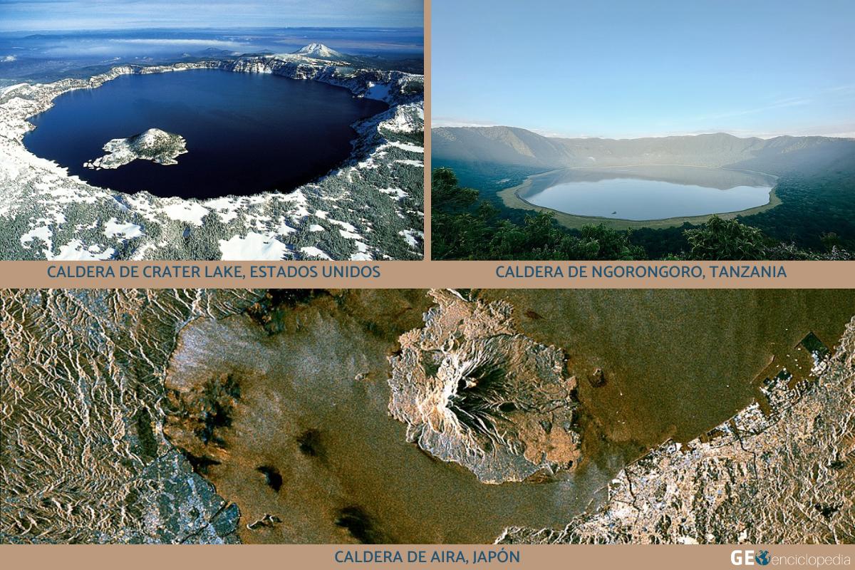 Caldera volcánica: qué es, formación, tipos y ejemplos - Resumen
