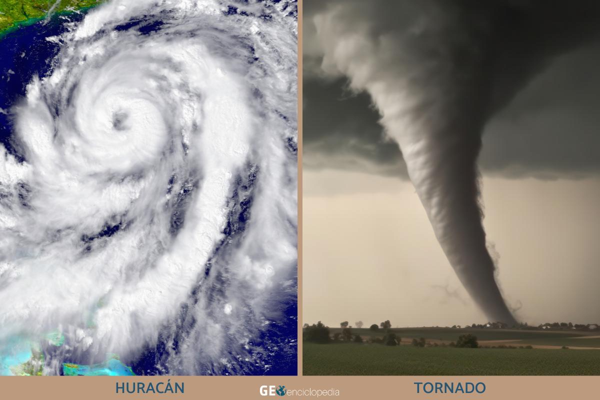 Diferencia entre huracán y tornado - Resumen