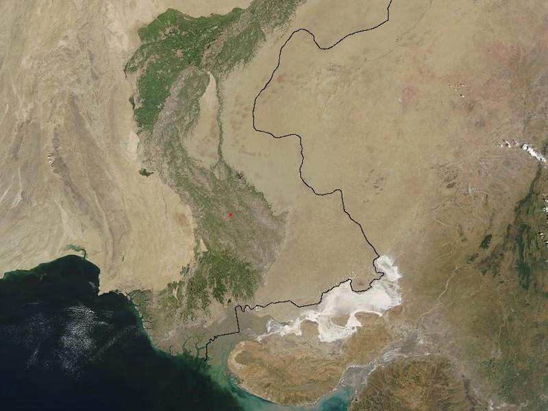 Mapa Dos Afluentes Do Rio Indo Nova Zelândia Rio De Mapa De Nova