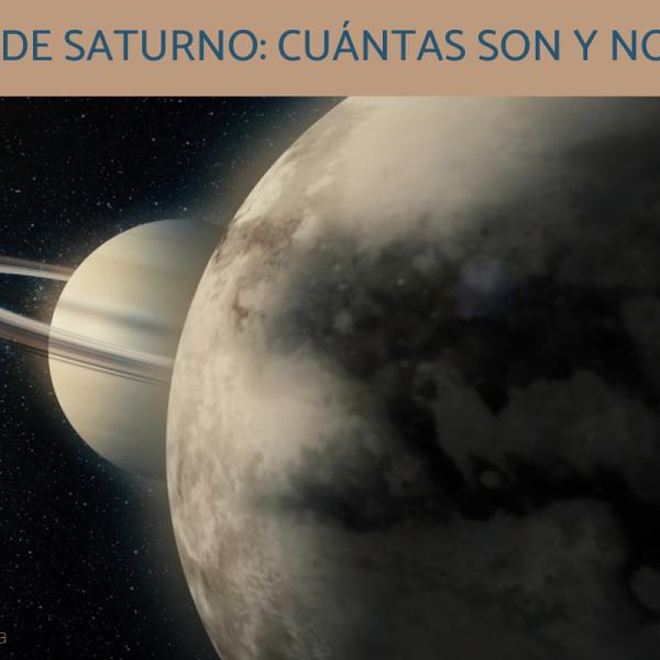 Las 4 Lunas Más Grandes De Saturno Saturno Rompe Récord: Descubren
