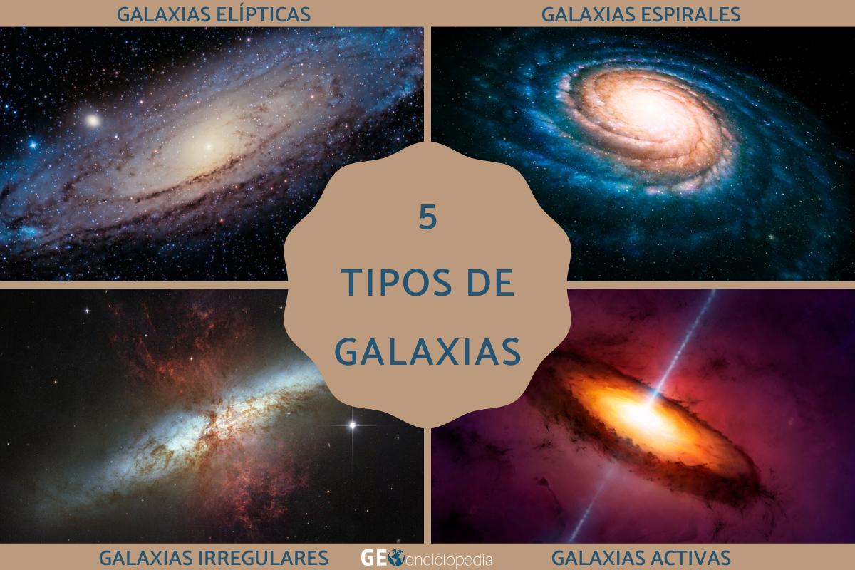 De Que Estan Compuestas Las Galaxias Tipos De Familia