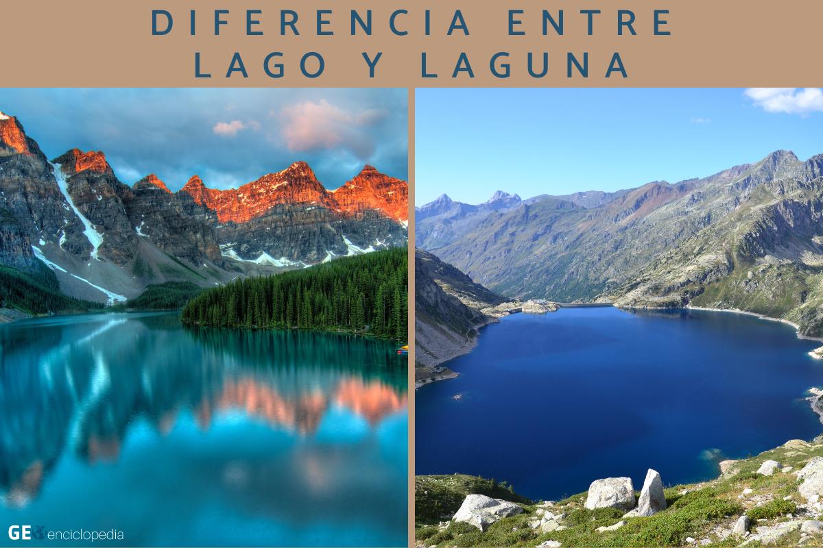 Diferencia entre lago y laguna - Resumen