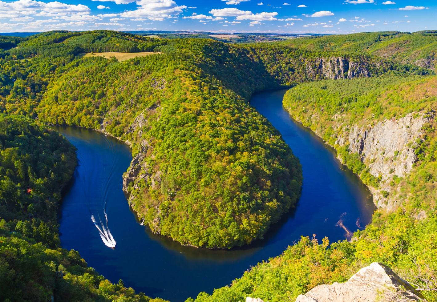 Meandro: qué es, características y cómo se forma - Resumen