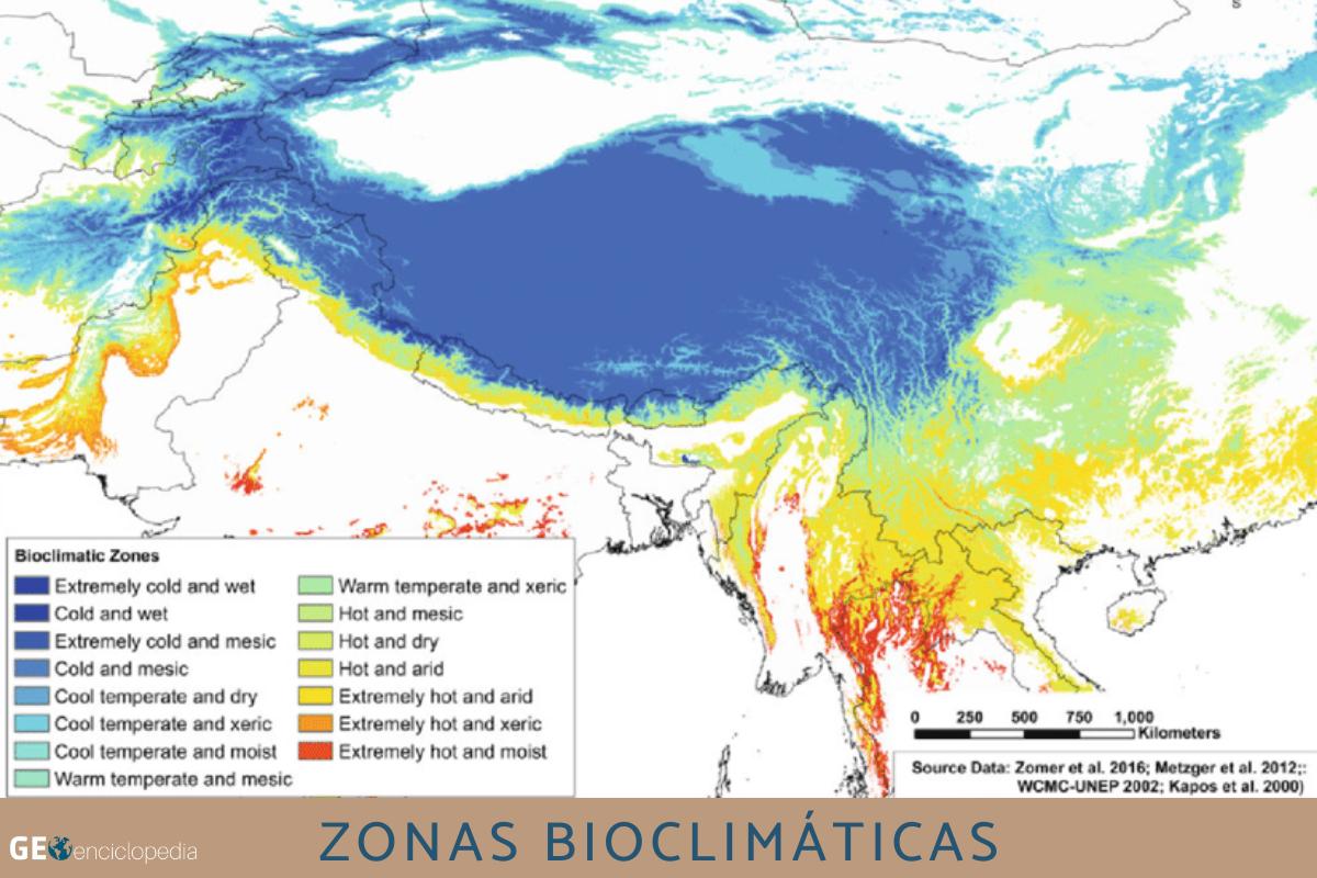 Zonas bioclimáticas: qué son, cuáles son, mapa y características - Resumen