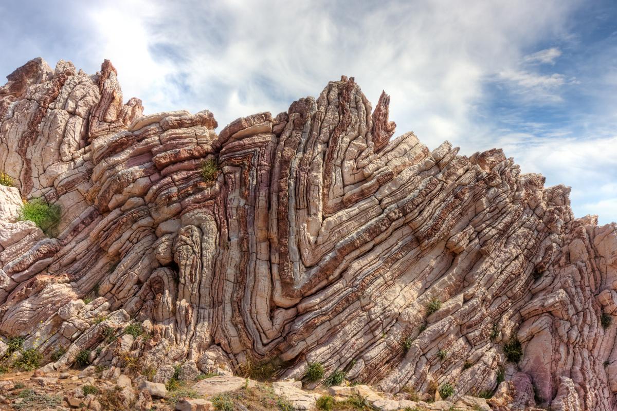 Pliegues geológicos: qué son, partes y tipos - Resumen