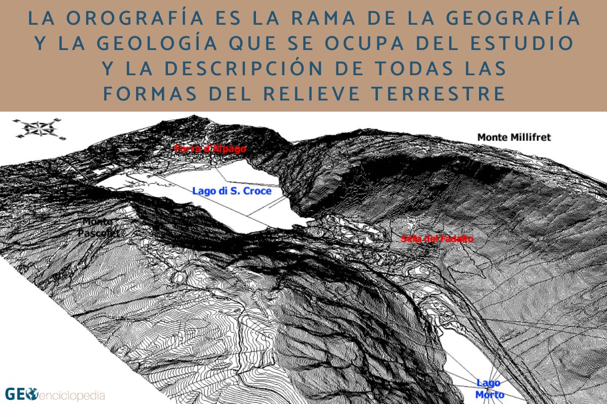 Orografía: qué es, características e importancia - Resumen