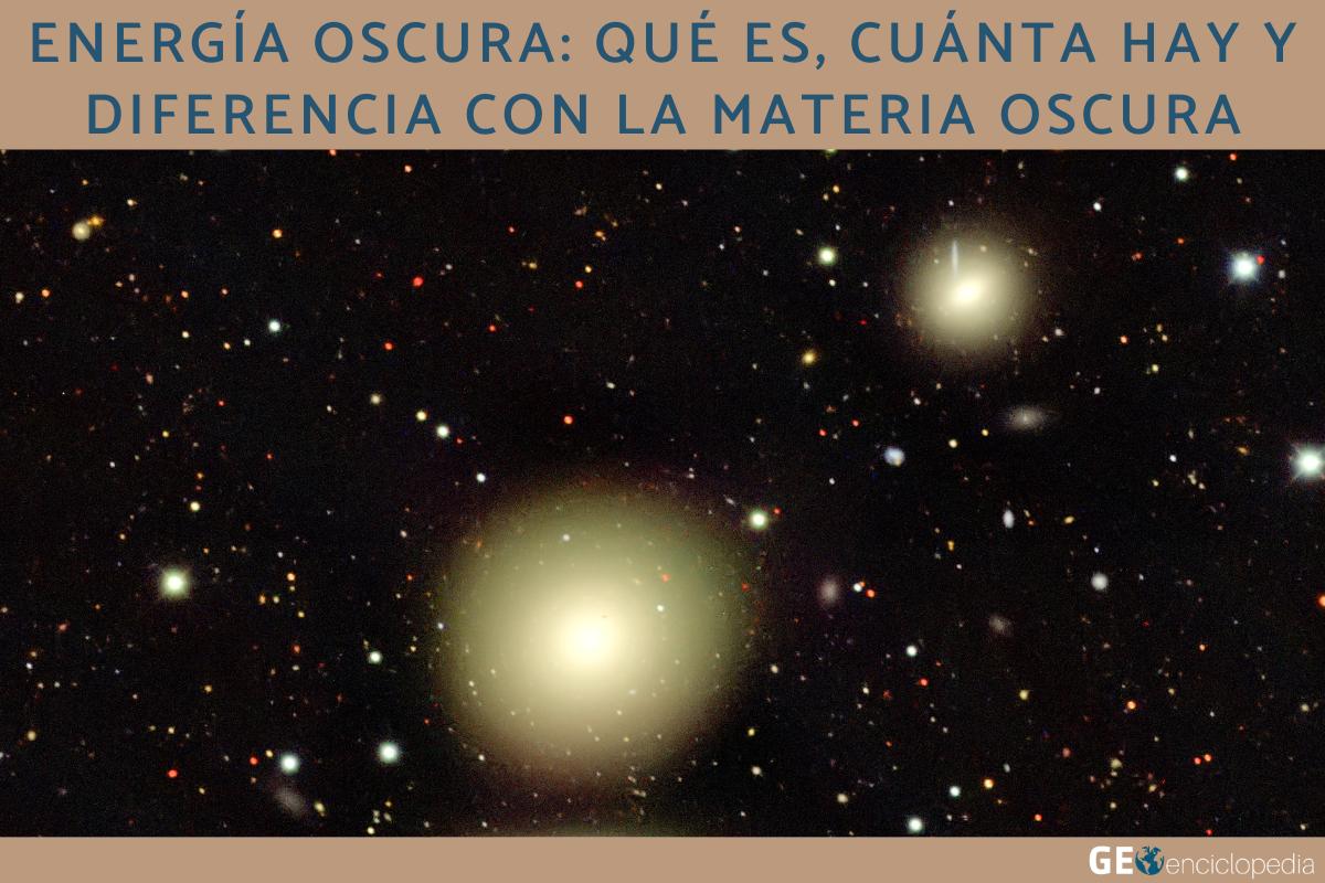 Energía oscura: qué es, cuánta hay y diferencia con la materia oscura - Resumen