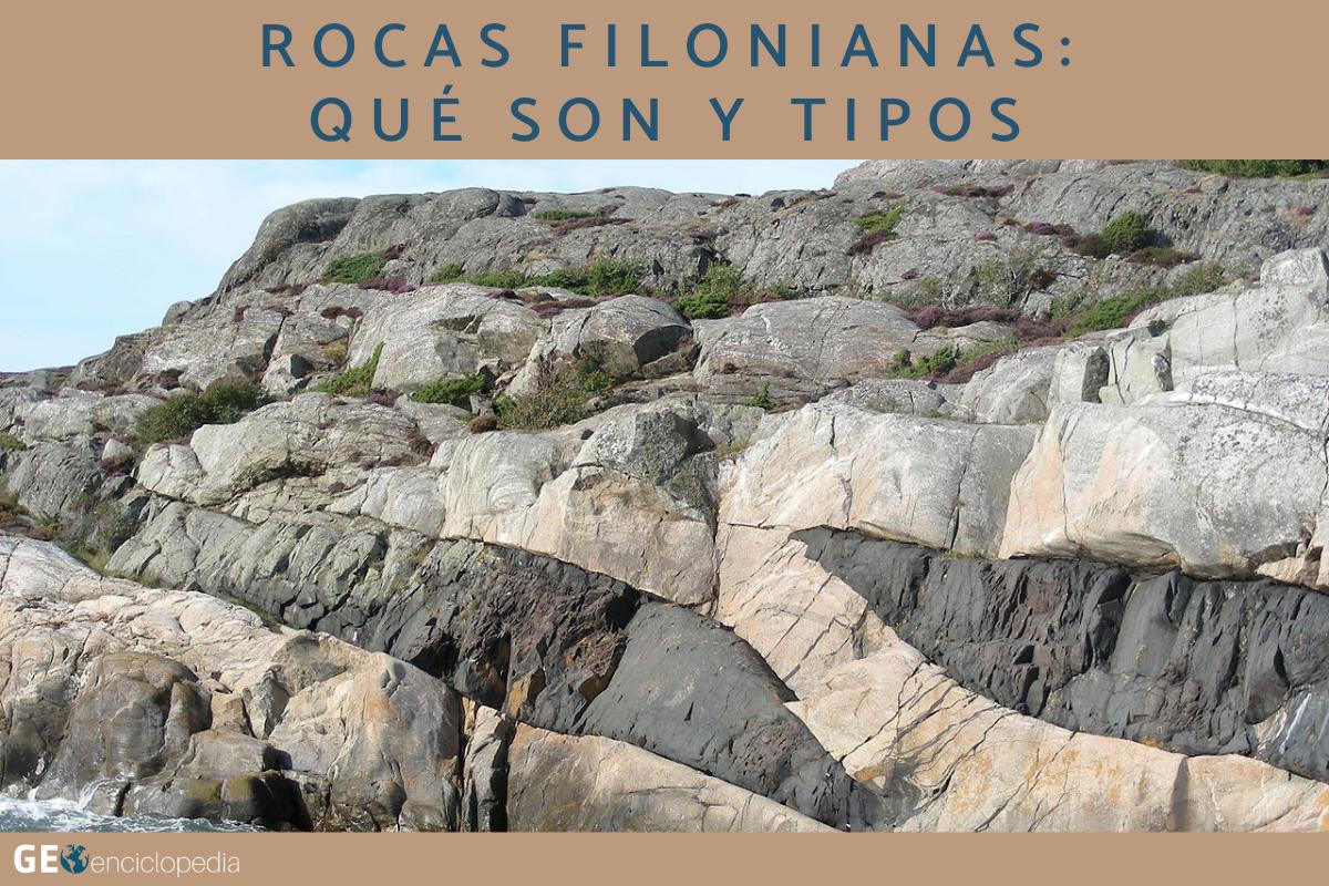 Rocas filonianas: qué son y tipos - Resumen